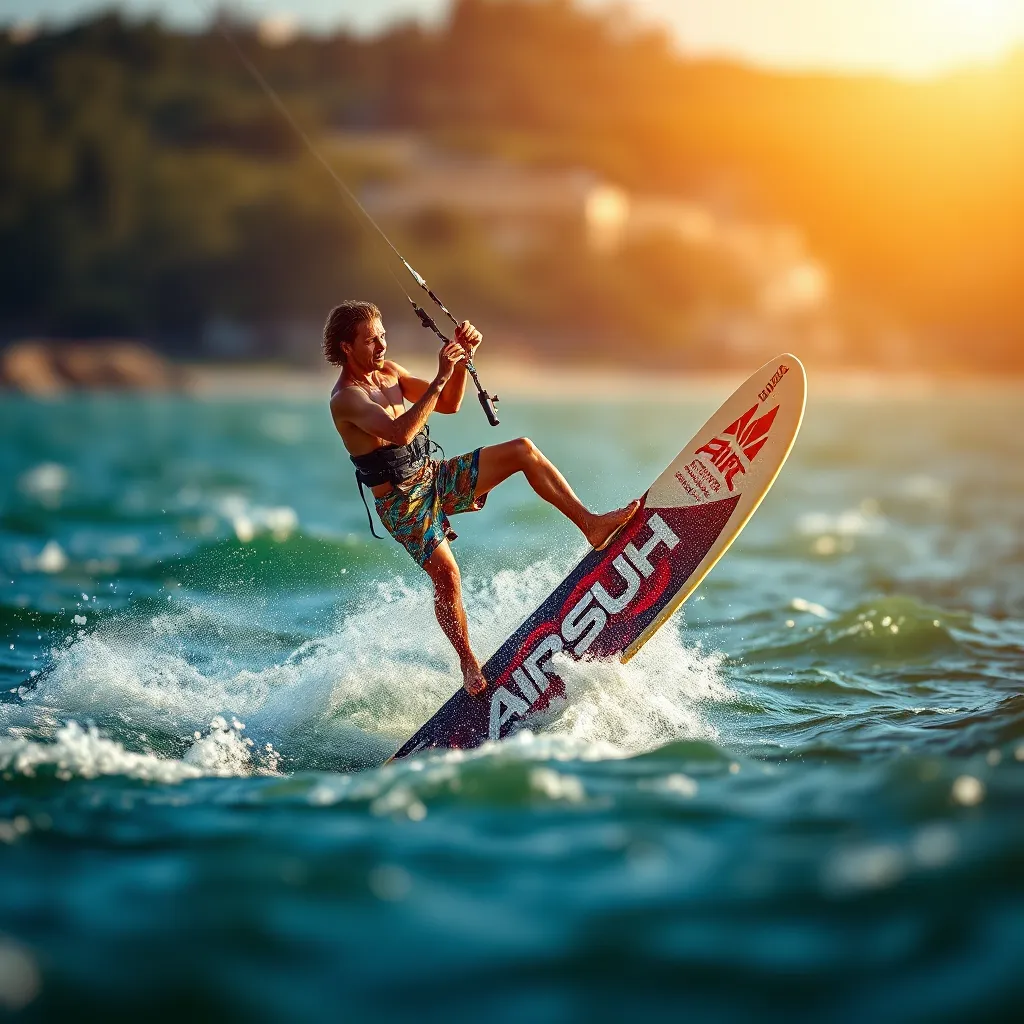 Exploring the Airush Kiteboard: Design and Performance