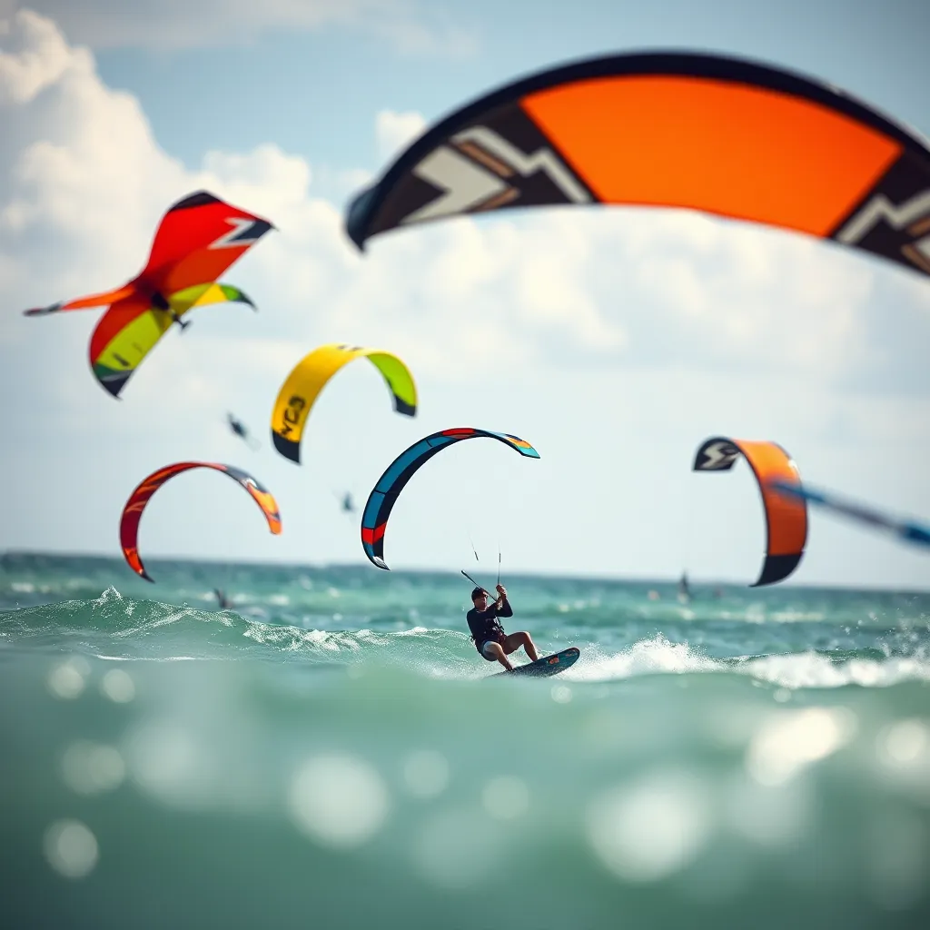 Choosing the Perfect Kite for Kiteboarding