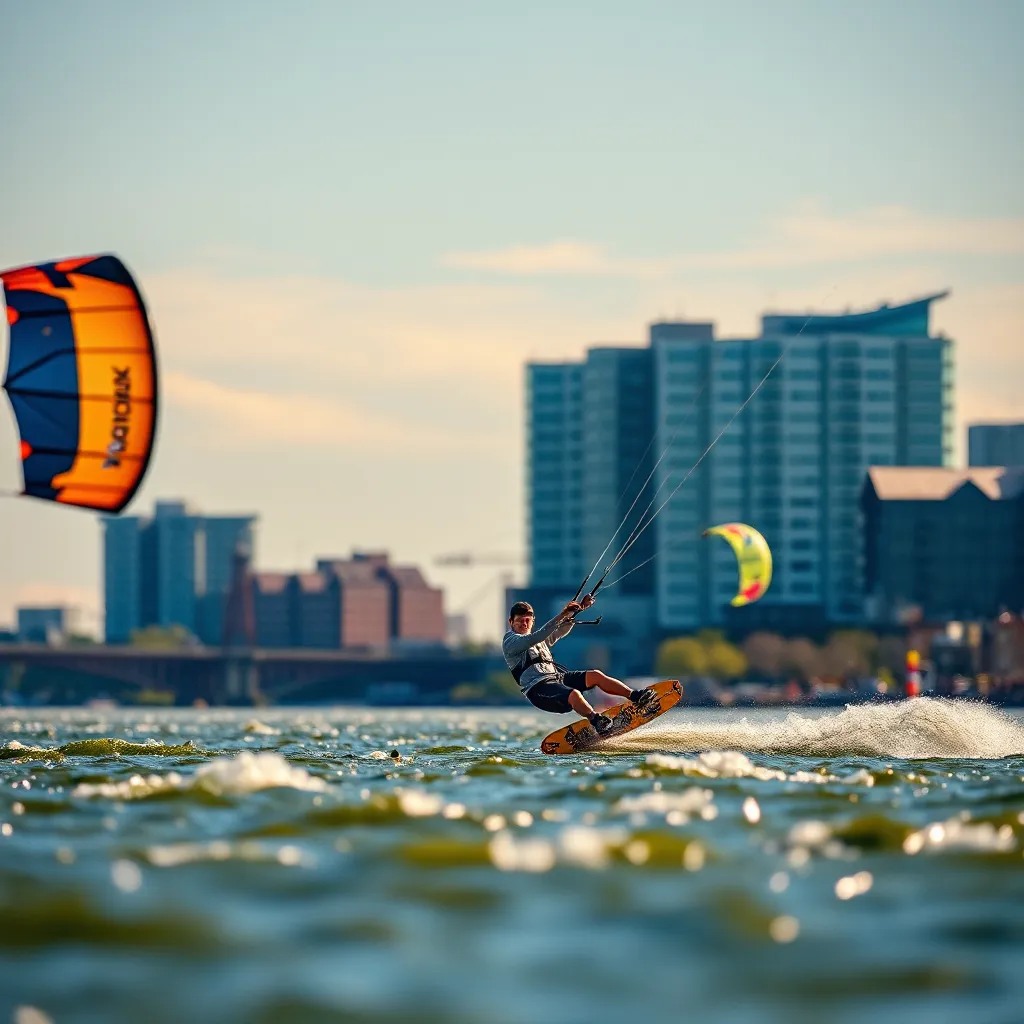 Exploring Boston's Vibrant Kiteboarding Community