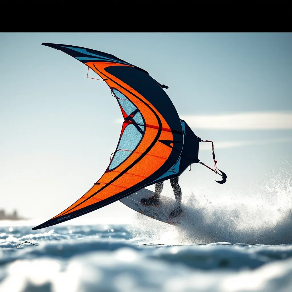 Exploring the North Foil Wing in Kiteboarding