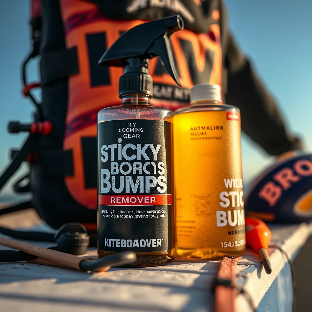 Mastering Sticky Bumps Wax Remover for Kiteboarding